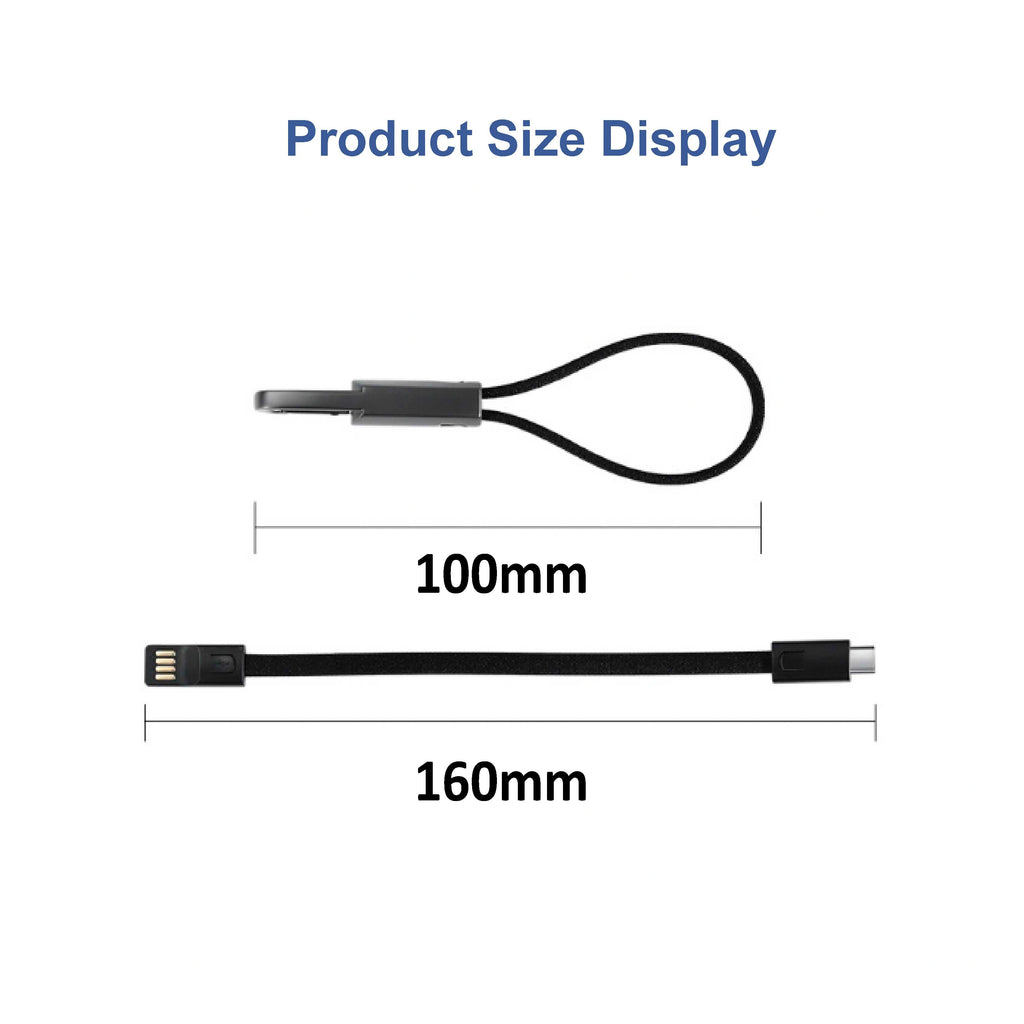 2-In-1 Keychain Charging Cable | ShopGifts | Corporate Gift Singapore