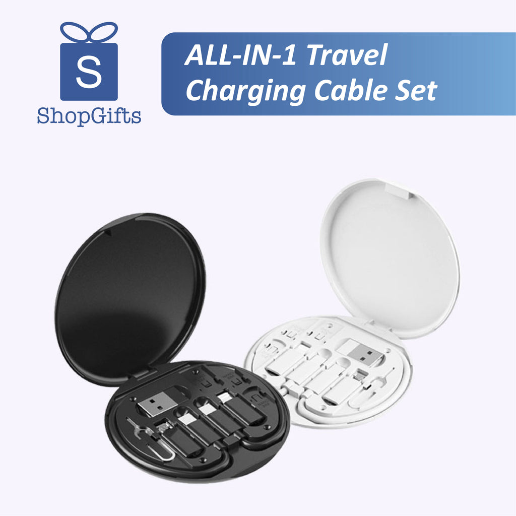 All-In-1 Travel Charging Cable Set | ShopGifts | Corporate Gift Singapore