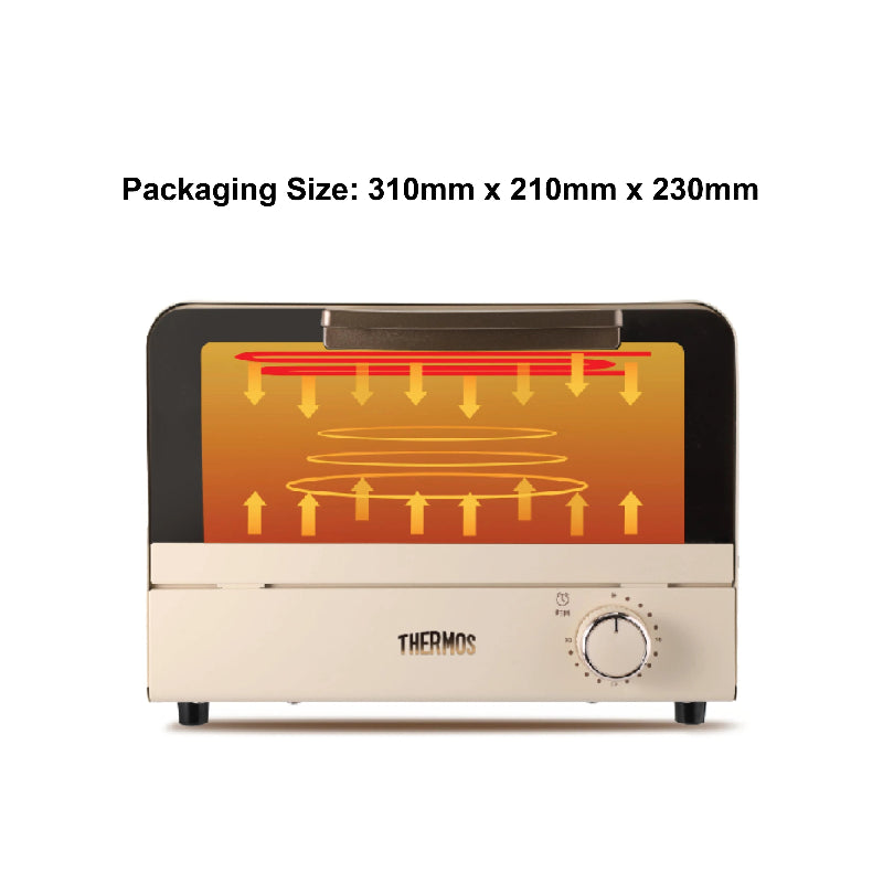 EHA-5103A Thermos Champagne Gold Toaster Oven | ShopGifts | Corporate ...