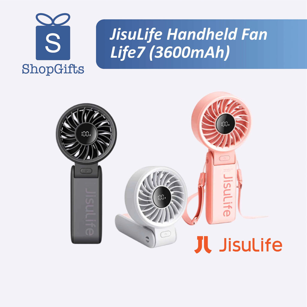 JisuLife Handheld Fan Life7 (3600mAh) | ShopGifts | Corporate Gift ...