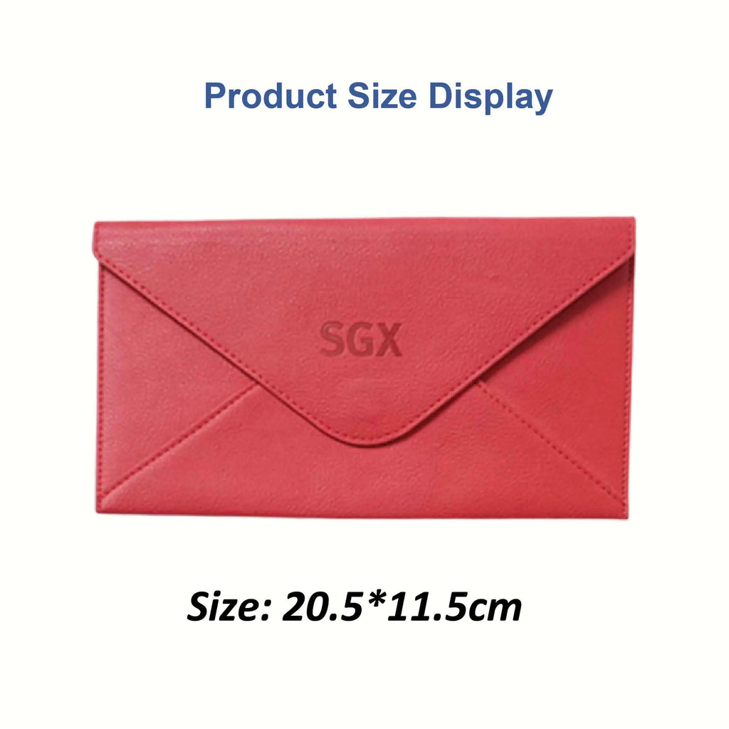 Leather Red Packet Holder | ShopGifts | Corporate Gift Singapore