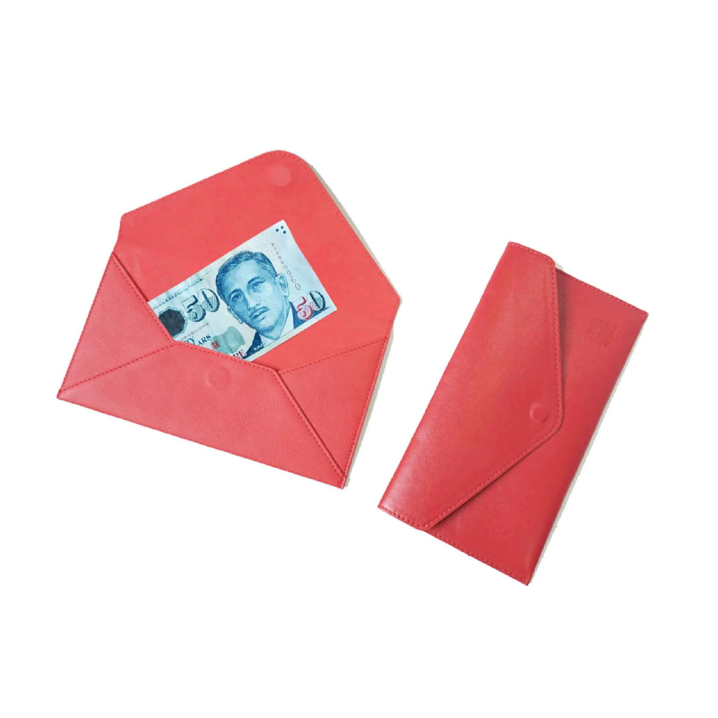 Leather Red Packet Holder | ShopGifts | Corporate Gift Singapore