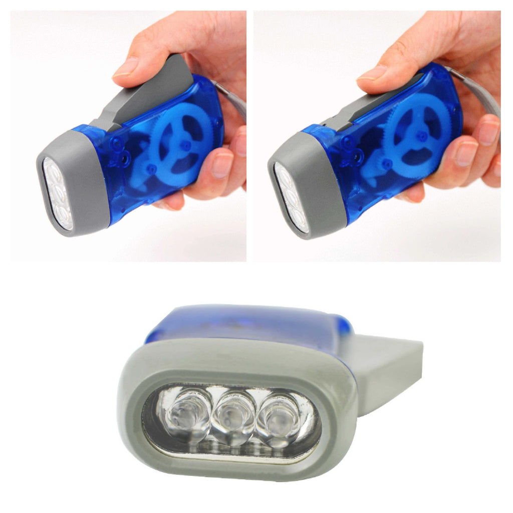 Rechargeable Hand Press Torch Light | ShopGifts | Corporate Gift Singapore