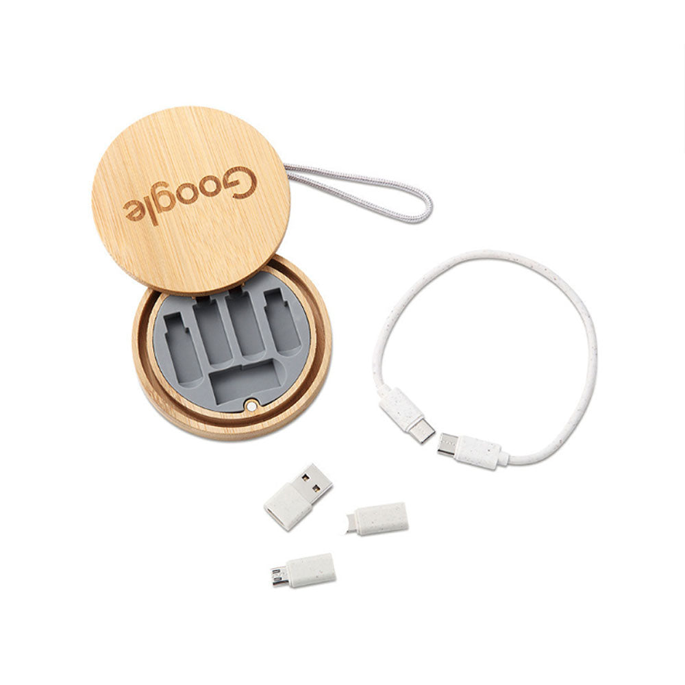 Sustainable All-In-1 Travel Charging Cable Set| ShopGifts | Corporate ...