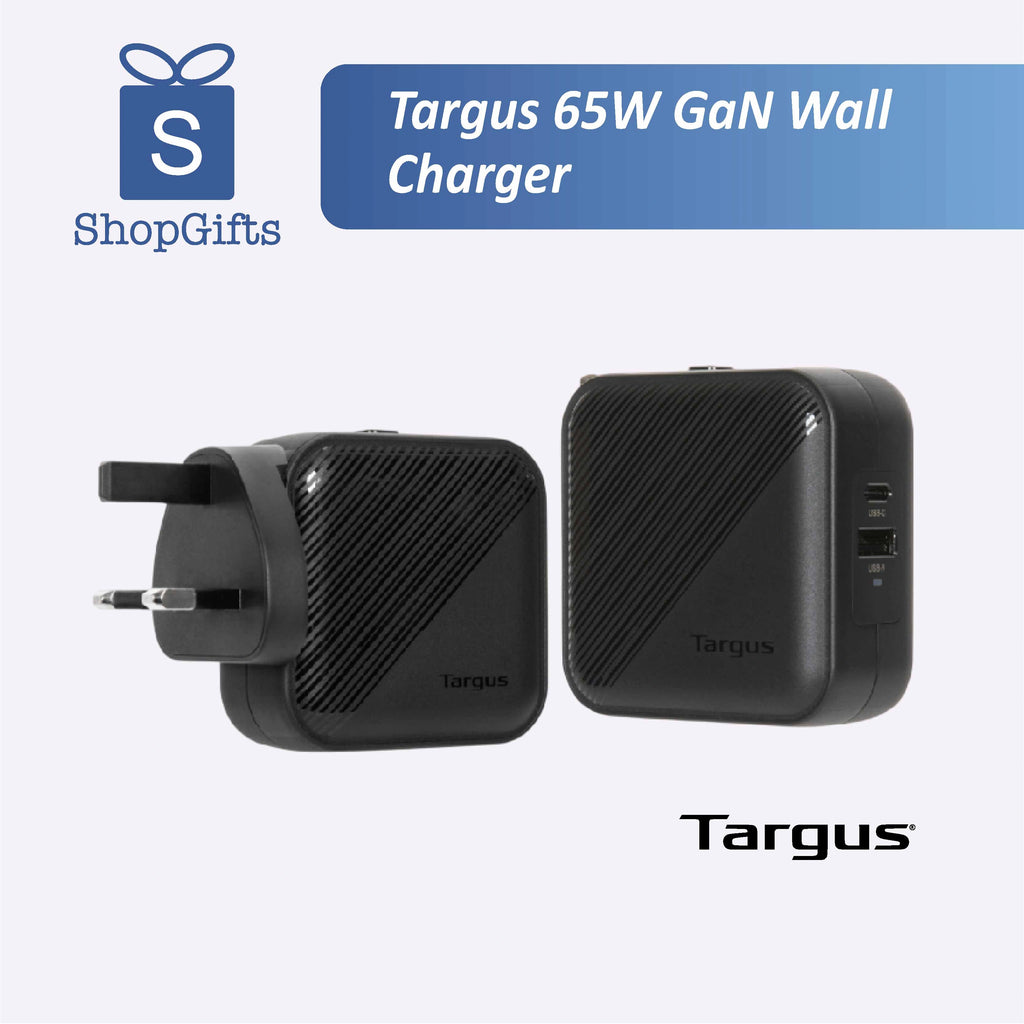 Targus 65W GaN Wall Charger | ShopGifts | Corporate Gift Singapore