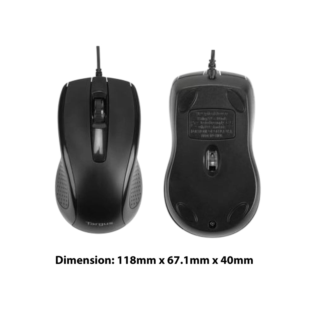 Targus U660 USB Optical Mouse (Black) | ShopGifts | Corporate Gift ...
