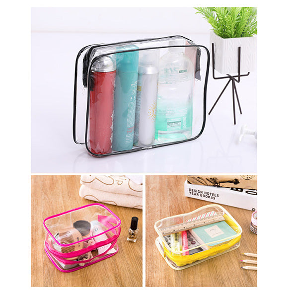 Transparent Toiletries Zipper Pouch | ShopGifts | Corporate Gift Singapore
