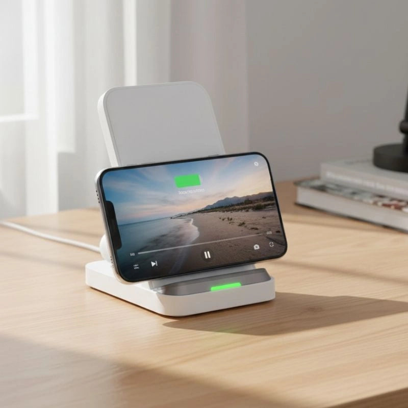 Portable 2‑in‑1 Wireless Charging Dock | ShopGifts | Corporate Gift ...